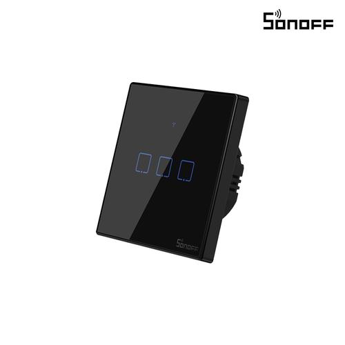 Promo Sonoff Smart Wall Switch T3EU3C saklar wireless smart home IOT ...