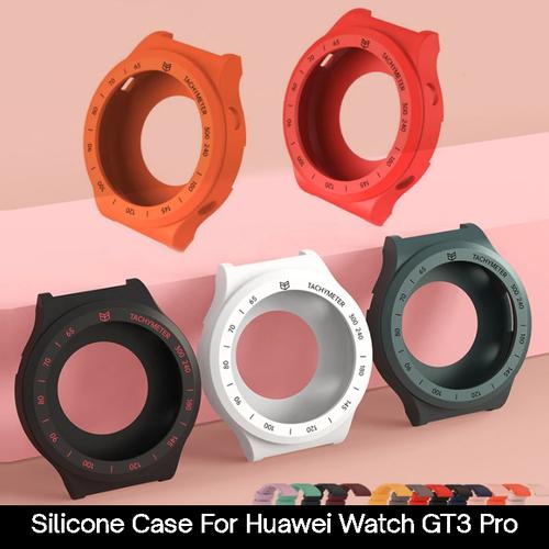 Jual Silicone Case/Cover For Huawei Watch GT3 Pro - Black - Jakarta ...