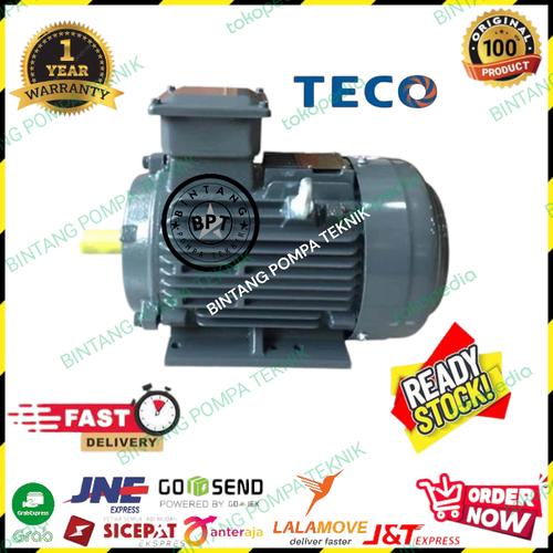 Jual ELEKTROMOTOR TECO 7.5 KW 10 HP 3 PHASE 2 POLE B3 - Jakarta Barat - BINTANG POMPA TEKNIK ...