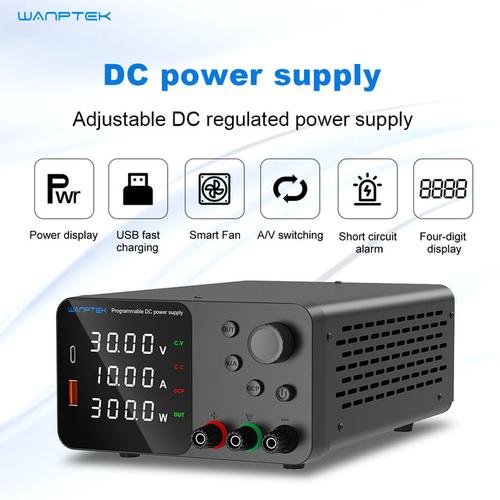 Jual Power Supply Adjustable DC 120V 60V 30V 150W-300W Wanptek TPS Series - 120V 3A 360W ...