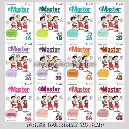Jual Buku Si Master Kelas 1 2 3 4 5 6 SD Erlangga Kurikulum Merdeka 1A ...