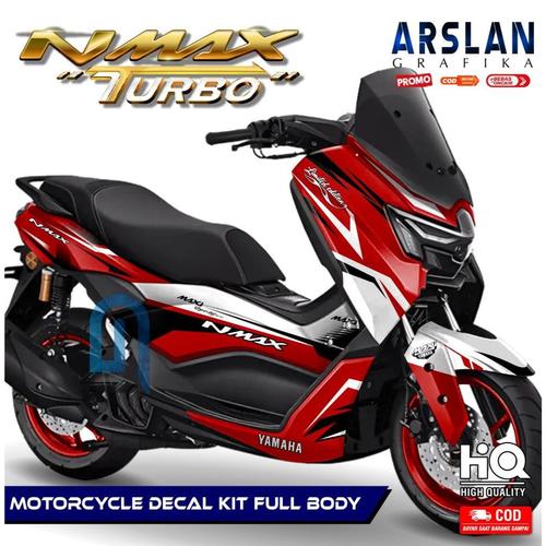 Jual Decal NMAX Turbo Full Body - Stiker NMAX Terbaru 2024 Fullbody ...