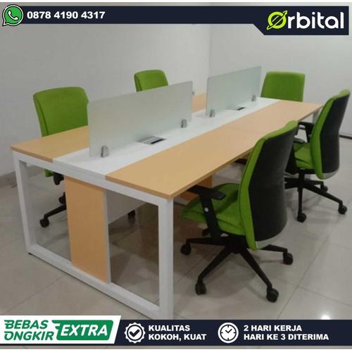 Jual Meja Kerja - Workstations 240 x 120 x 75 cm - 4 Seater - Jakarta ...