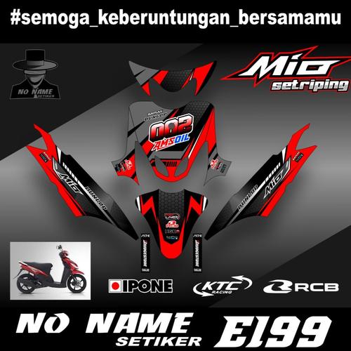 Jual decal stiker mio sporty / smile full body (el99) 2008 2009 2010 2012 2013 stiker decal ...