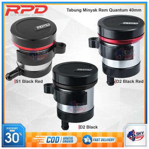 Jual Tabung Minyak Rem RPD Brake Fluid Tank Quantum 40mm All Motor ...