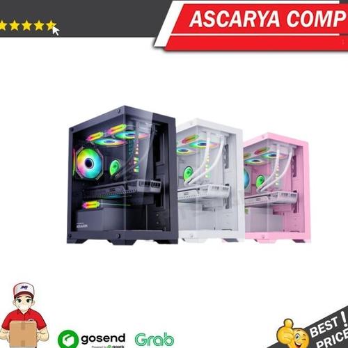 Jual Casing PC Gaming Armageddon Aquaron M-Atx Mini ITX Micro ATX ...