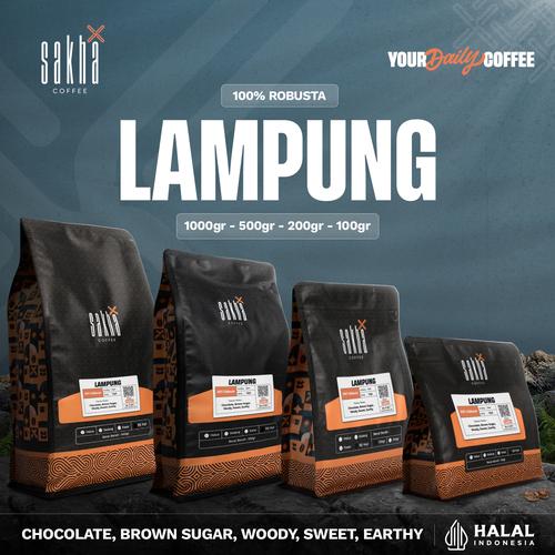 Promo Kopi Robusta Lampung Sumatra Coffee Espresso Roasted Beans Biji ...