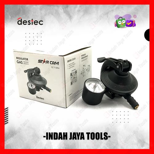 Jual DESTEC STARCAM SC-T12RM Regulator Gas LPG Tekanan Rendah Meter ...