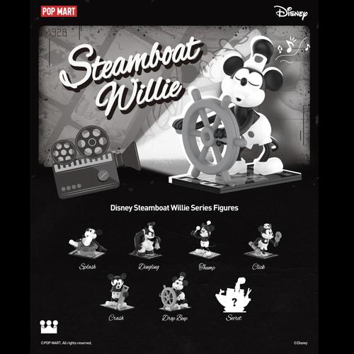 Jual Pop Mart Disney Steamboat Willie Series Mickey Mouse Figure ...