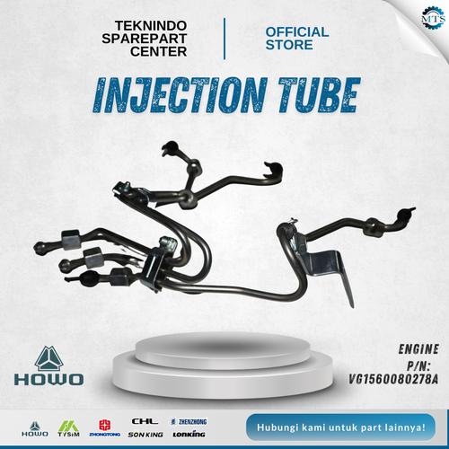 Jual Injection tube assembly | VG1560080278A | Type Model: HOWO DT ...