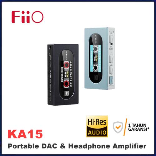 Jual FiiO Jade Audio KA15 KA 15 Portable DAC / AMP Dual DACs + Dual Op ...