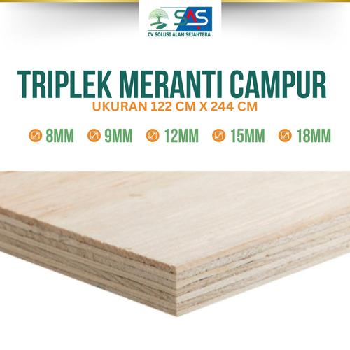 Jual Triplek MC Ukuran Standar 244x122, Tebal 8/9/12/15/18mm - 8mm ...