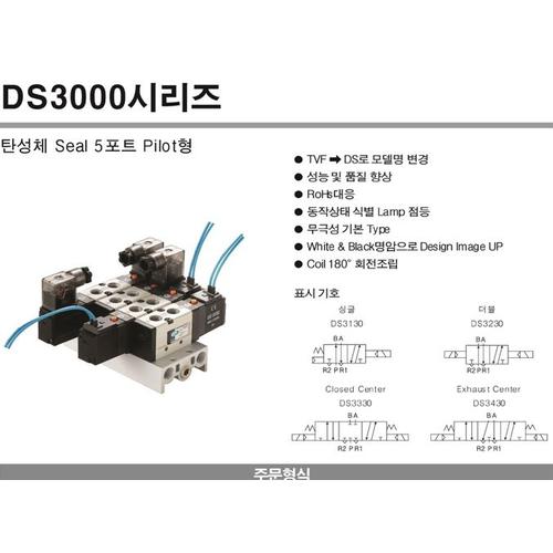 Jual TPC DS3230-3DZ-01 SOLENOID VALVE 5/2 DOUBLE COIL 110VAC WITH DIN ...