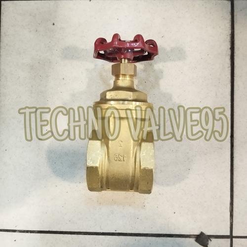 Jual GATE VALVE GALA BRASS KUNINGAN DRAT 2" INCH - Jakarta Barat ...