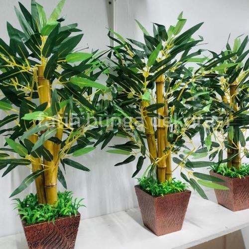 Jual Pohon Bambu Mini/Pohon artificial/Pohon hias plastik/Lengkap ...