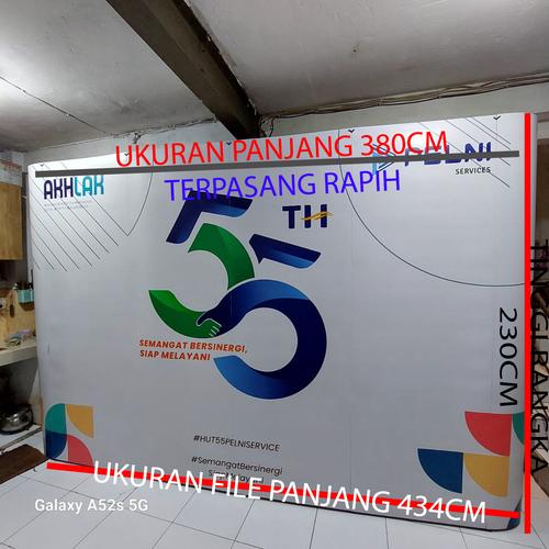 Jual Backwall portable / backdrop 3 x 4 non printing straight or curve ...