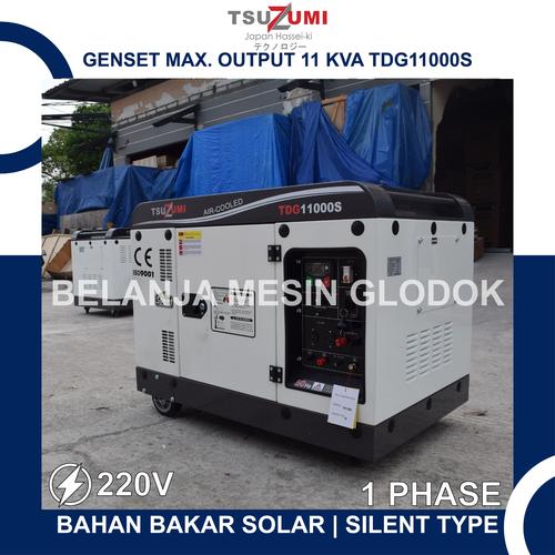 Jual Genset Silent 11 KVA 1 PHASE TSUZUMI TDG 11000 S Japan Technology - Jakarta Barat - BELANJA ...