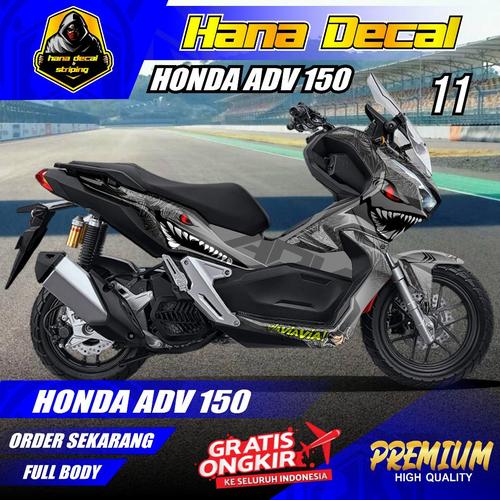 Jual decal sticker honda adv 150 dekal stiker striping adv full body ...