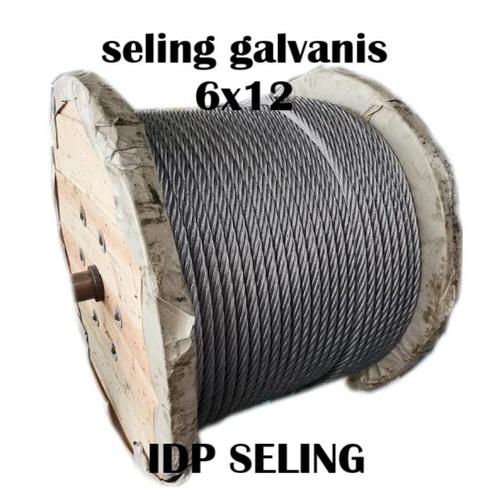 Jual kawat seling galvanis 3mm / wire rope galvanis 3mm / sling ...