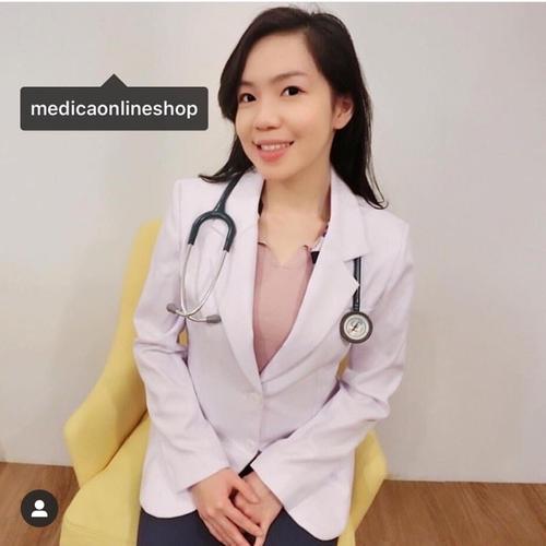 Jual Jas Dokter Baju Snelli Wanita Lengan Panjang/Lengan Pendek - M, Lengan pendek - Jakarta ...