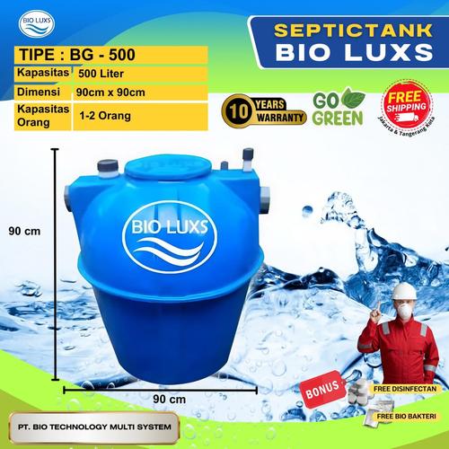 Jual Septic Tank Bio, Biotech, Biofil, BioLuxs Tipe BG 500 Liter - Kota ...