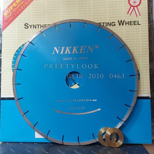 Jual Diamond Cutting Wheel 14" Nikken 355 Mm Mata Potong Belah Beton ...