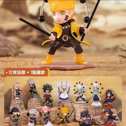 Jual popmart bubble Naruto Ninja world War Series figures blind Box ...