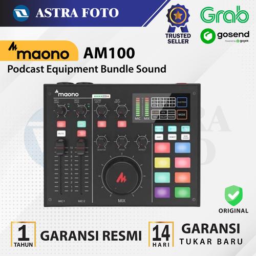 Promo Maono AU-AM100 monocaster Soundcard streaming podcast Cicil 0% 3x ...
