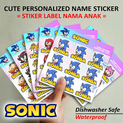 Jual STIKER NAMA STIKER BUKU LABEL NAMA ANAK CUSTOM STICKER NAME TAG ...