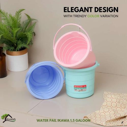 Jual Ember Timba Premium ikawa 1.5 galon | ember gagang kecil plastik ...