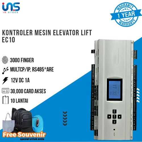 Jual Board Kontroler Akses Kontrol Elevator Lift ZKTECO EC10 Sensor lift Untuk 10 Lantai - EX16 ...