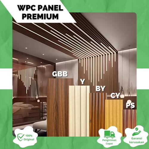 Promo Wpc panel (PREMIUM) Ukuran 1 Meter / kisi-kisi Wallpanel / Wpc ...