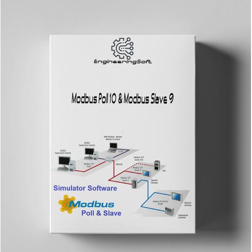 Jual Modbus Poll 10 dan Modbus Slave 9 - Link/Email - Kota Malang - EngineeringSoft | Tokopedia