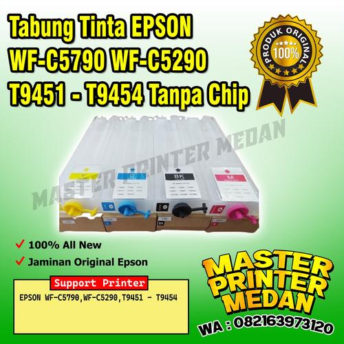 Jual Tabung EPSON WF-C5790 WF-C5290 T9451 - T9454 CISS Tanpa Chip ...