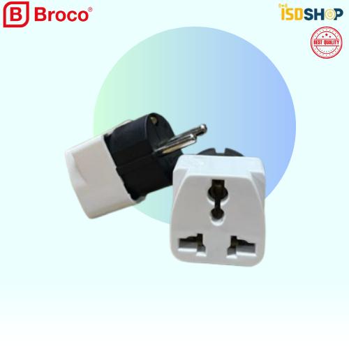 Jual Broco Adapter Stecker 3 pin to 2 pin - Jakarta Timur - IsdShop.1 ...