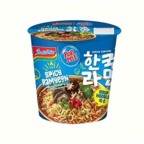 Jual Indomie Pop Mie Korean Ramyeon Series Cup Spicy Ramyeon Soup ...