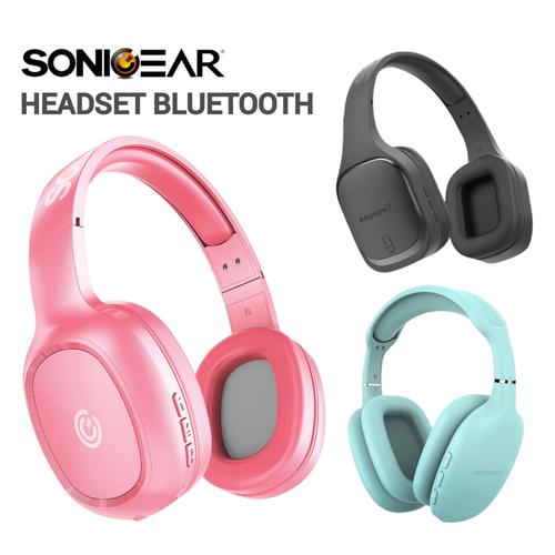 Jual Headset Bluetooth Sonic Gear Airphone - AIrphon 6 White - Kota ...