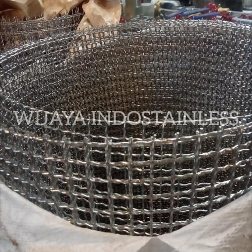 Jual Kawat Mesh Lubang 25mm x 25mm Kawat 2mm Stainless SS 304 Anyam ...
