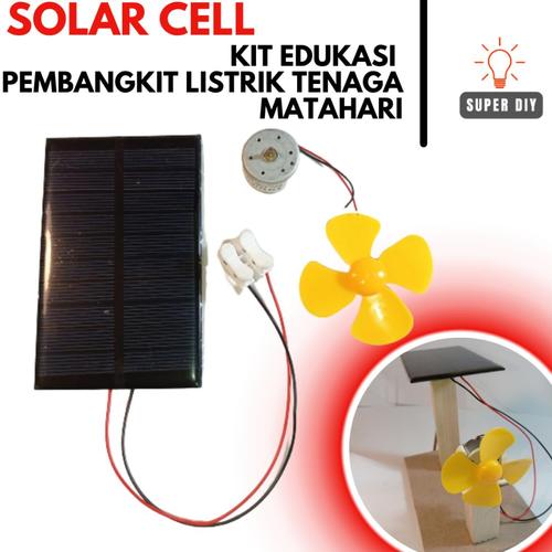Jual (HRJ) KIT EDUKASI PEMBANGKIT LISTRIK TENAGA MATAHARI SOLAR CELL ...
