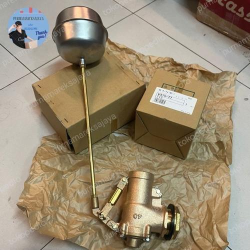 Jual FLOATING VALVE AIR TOREN / TANGKI KUNINGAN 2" INCH SAN-EI BALL TAP ...