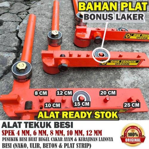 Jual Alat Tekuk Besi Penekuk Besi Begel Cakar Ayam Ukuran 4 12 Mm Besi ...