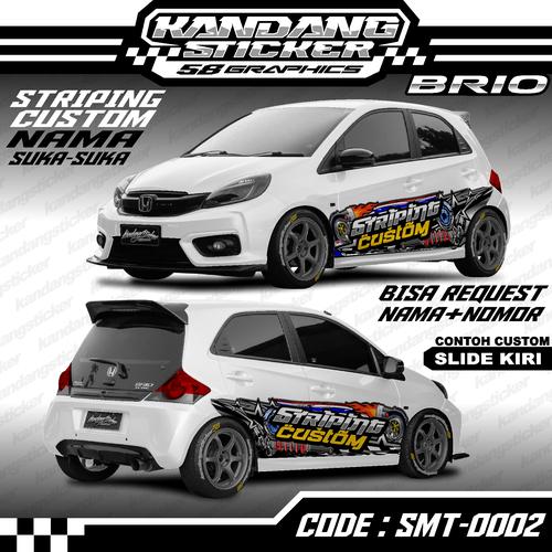 Jual Stiker Striping Mobil Brio Thailooks Style SMT-0002 Thailand ...