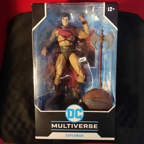 Jual Mcfarlane DC Multiverse Superman Gladiator Worlds of War Future ...