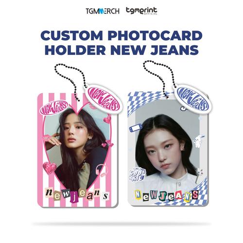 Promo Photocard Akrilik Holder NEW JEANS | Case PC Idol Korea K-Pop ...