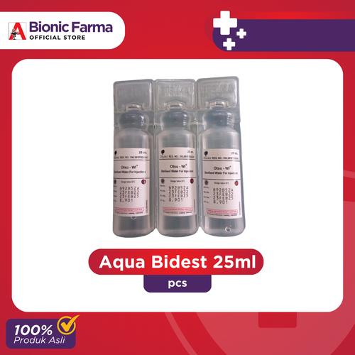 Promo Aqua Bidest 25Ml (water for injection) - Kab. Tangerang - Apotek ...