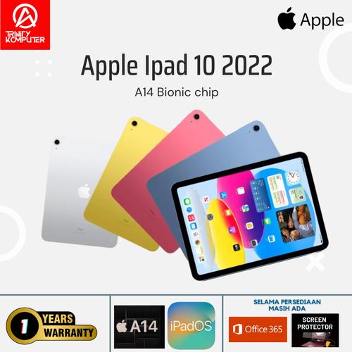 Promo Apple Ipad 10 2022 64GB 256GB 10.9 Inch WiFi - 64GB APPLE, Yellow ...