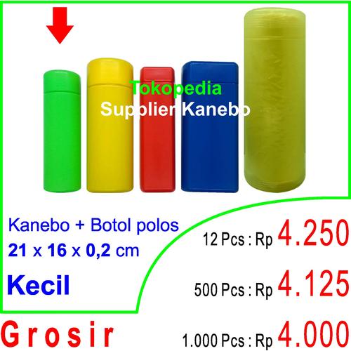 Jual Kanebo kecil 21x16x0.2cm + Botol polos bulat kecil - AION Plas ...