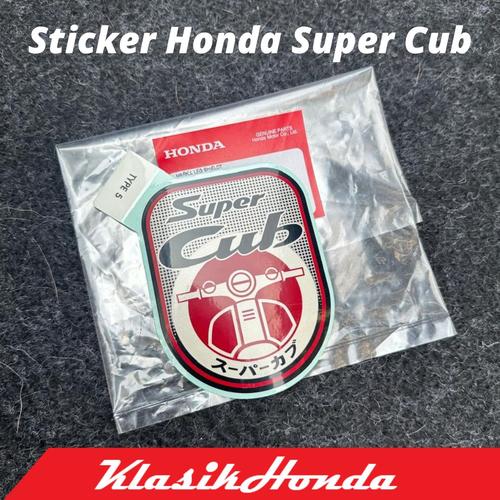 Jual Sticker Honda Super Cub Supercub C125 - A - Jakarta Timur - Klasik ...