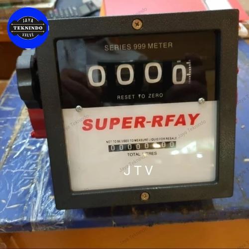Jual Meteran solar flowmeter SUPER-RFAY 4 digit drat 2" - Jakarta Barat ...