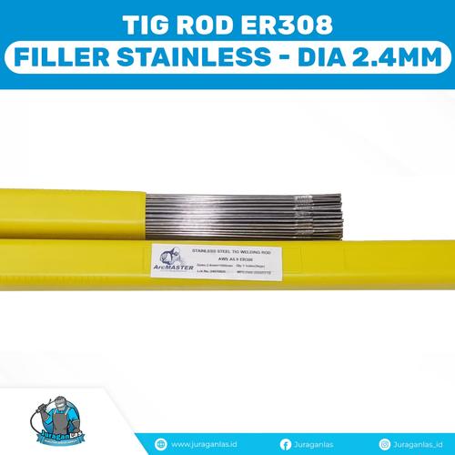Promo Kawat Las Argon/Tig Rod/ Filler Stainless ER308 diameter 2.4mm ...